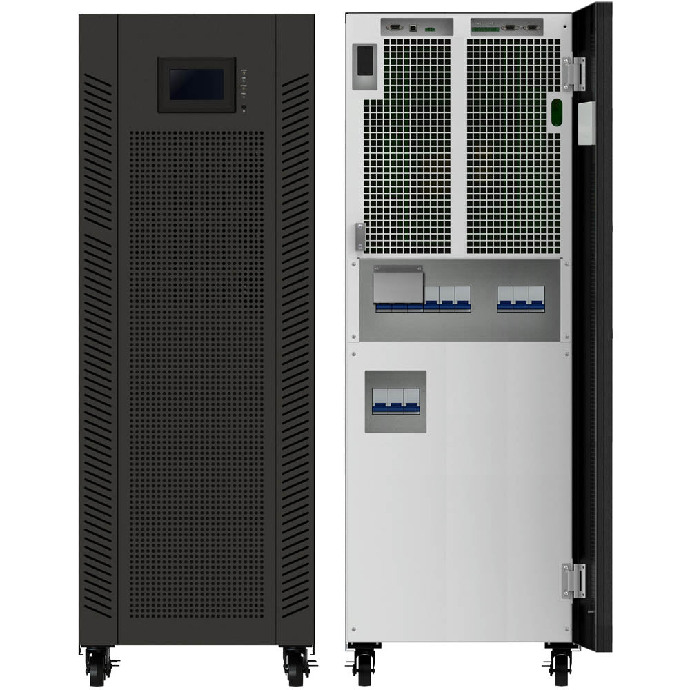 30 kVA / 30 kW 3 Phase Battery Backup UPS And Power Conditioner ...